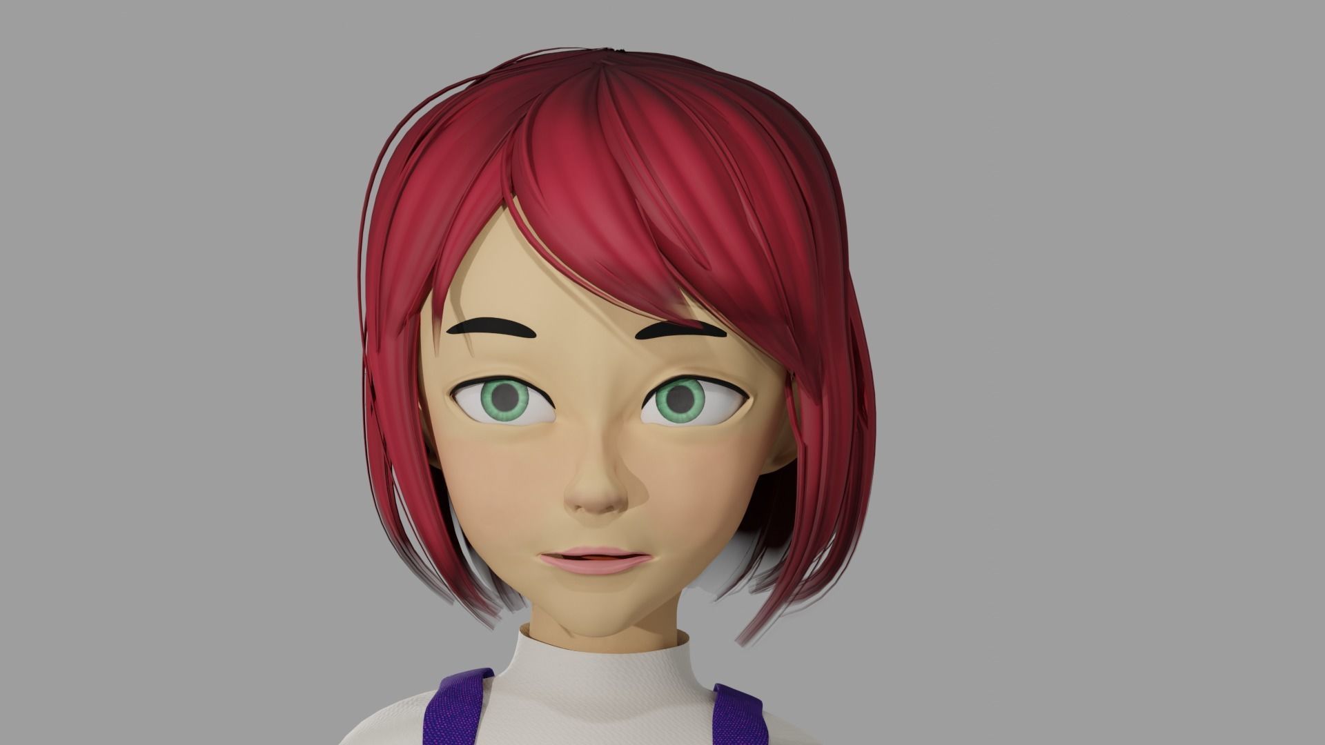 Lily 3D Model 3D model rigged | CGTrader