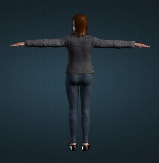 Woman 3D Character free 3D model | CGTrader