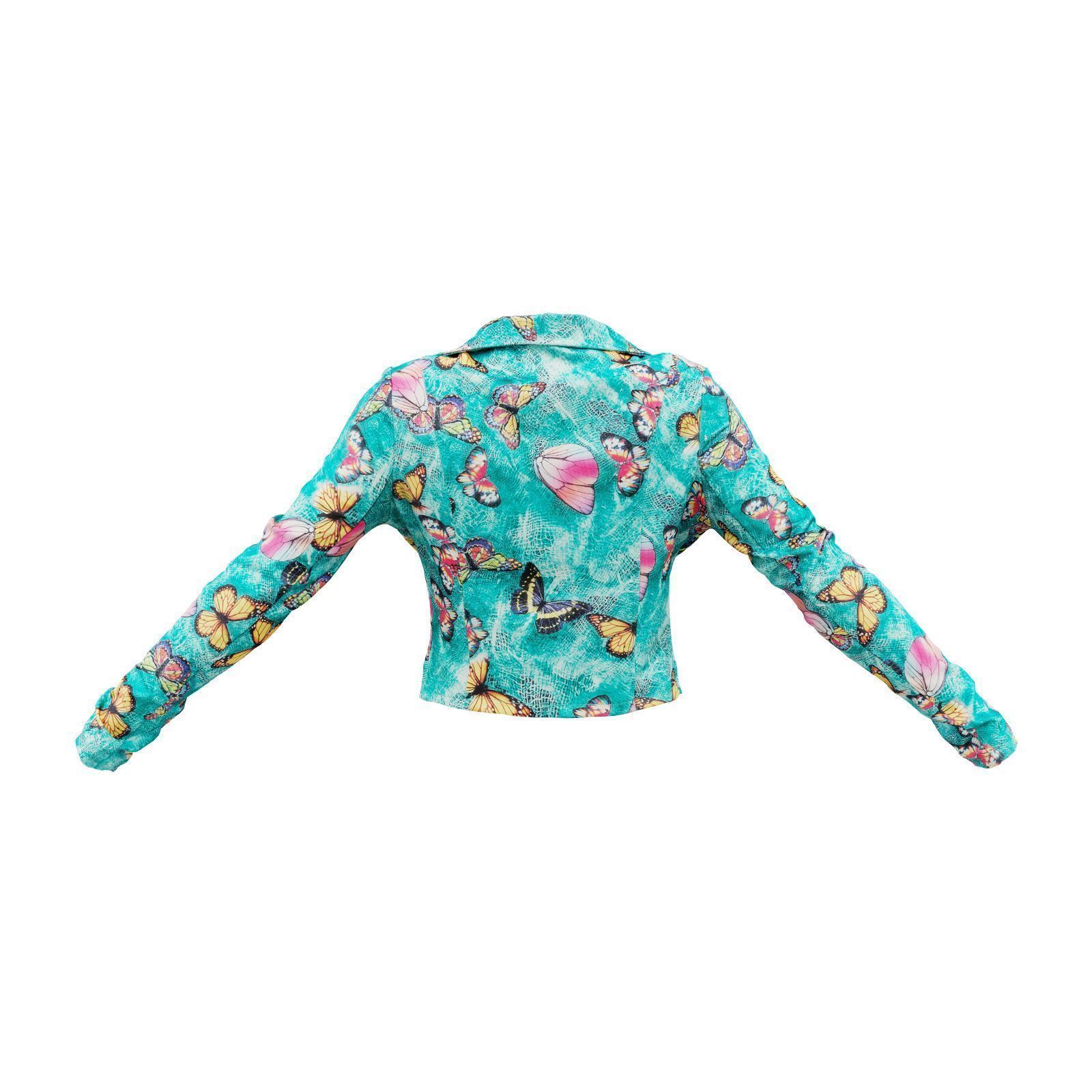 DOLLSKILL Butterflies Jacket 3D model | CGTrader