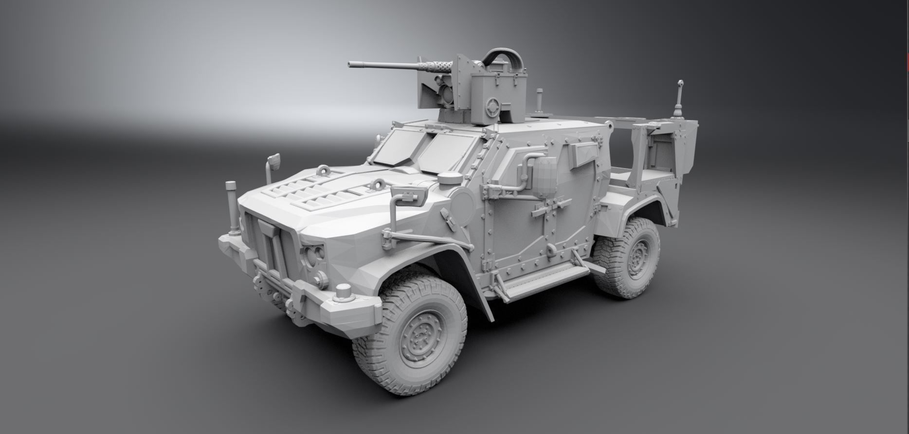 OSHKOSH JLTV CROWS Scale model 3D model 3D printable | CGTrader