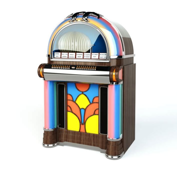 Colorful Jukebox 3D model | CGTrader