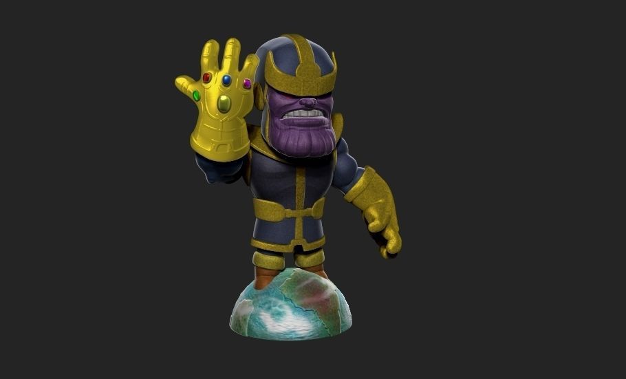 Little Thanos - 20cm - 9 Pieces 3D model 3D printable | CGTrader