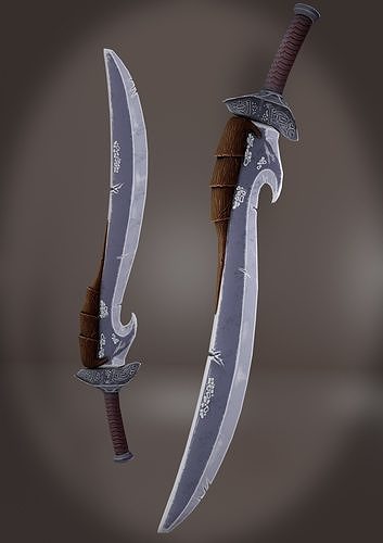 3D model Stylized Knife VR / AR / low-poly | CGTrader