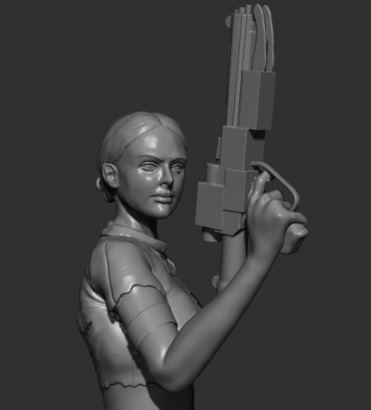 Padme Amidala Statue 3D model 3D printable | CGTrader