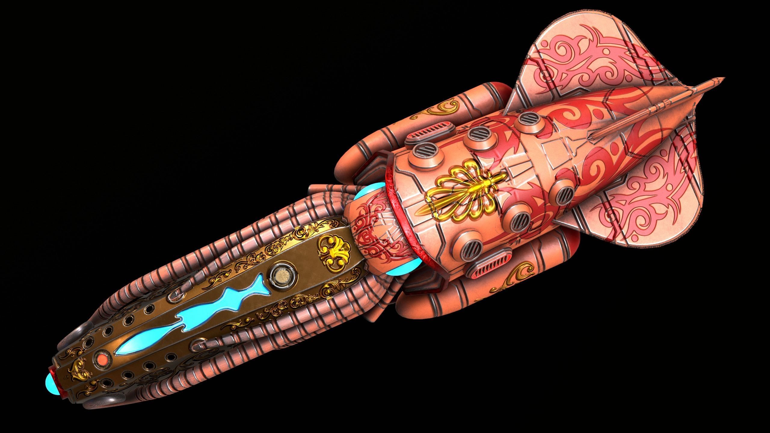 3D model Nautilus 3d lowpoly VR / AR / low-poly | CGTrader