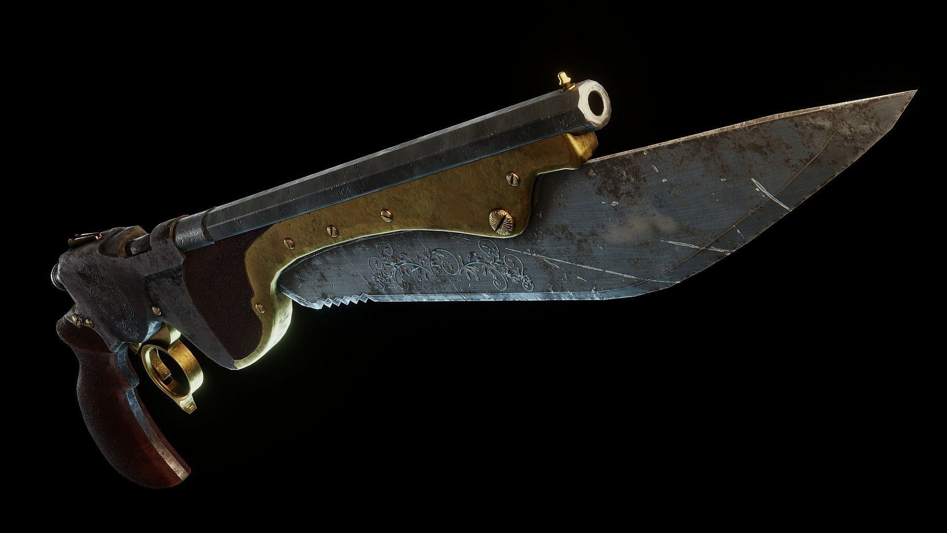 3D model Bittner M1896 2 versions VR / AR / low-poly | CGTrader