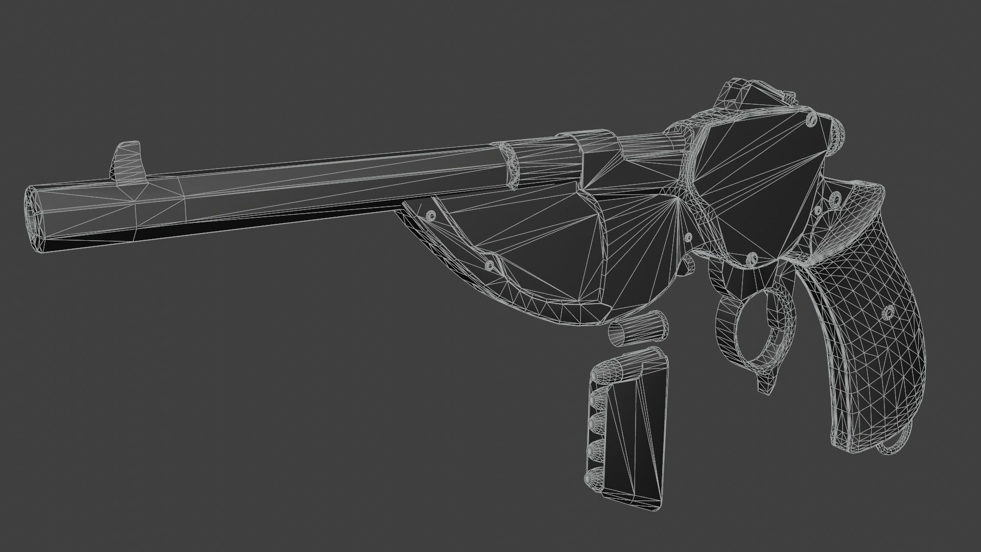 3D model Bittner M1896 2 versions VR / AR / low-poly | CGTrader