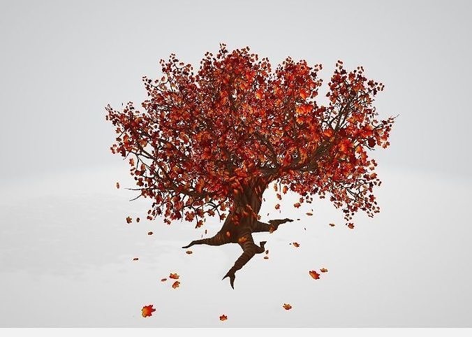 Flowering tree 3D model | CGTrader