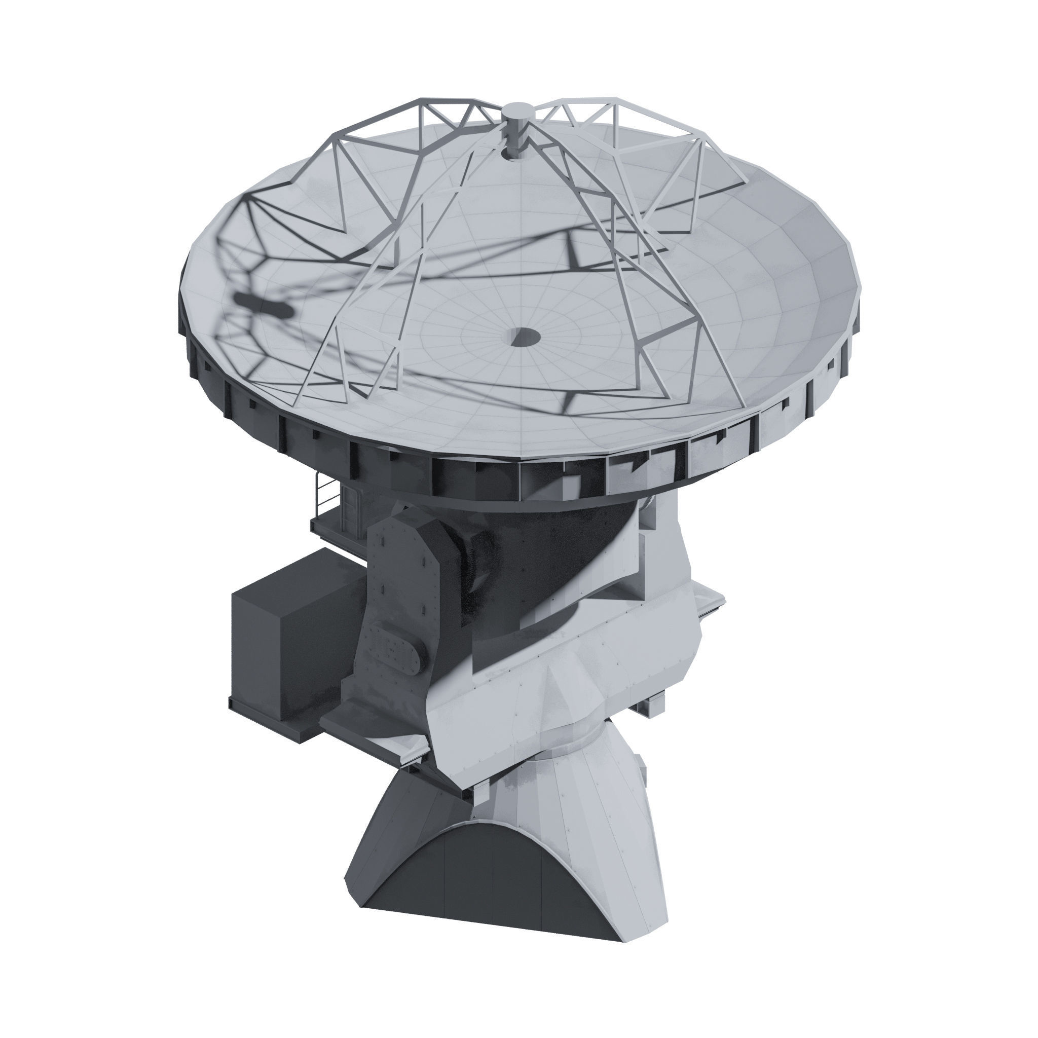 3D model Atacama Large Millimeter Array Dish - ALMA