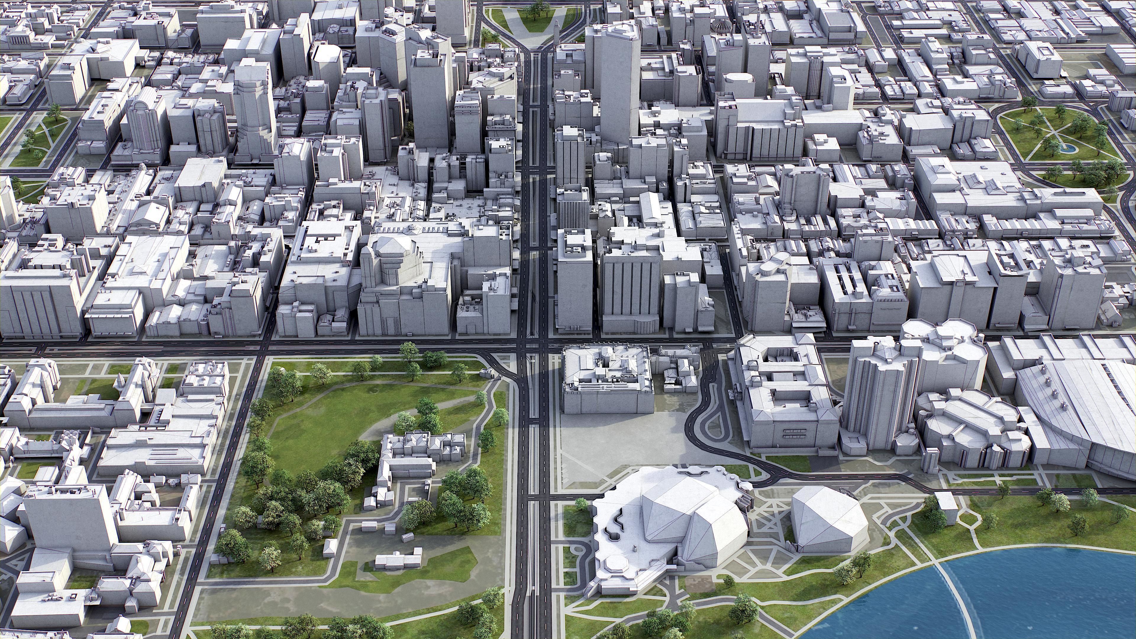 3D model Adelaide VR / AR / low-poly | CGTrader