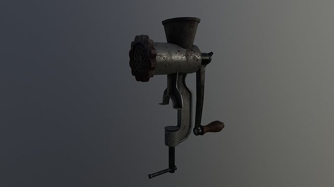 3D model Meatgrinder game ready prop PBR VR / AR / low-poly | CGTrader