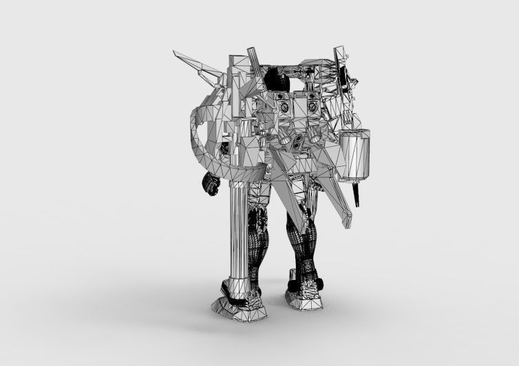 Gundam RX-78 Defender 3D model | CGTrader