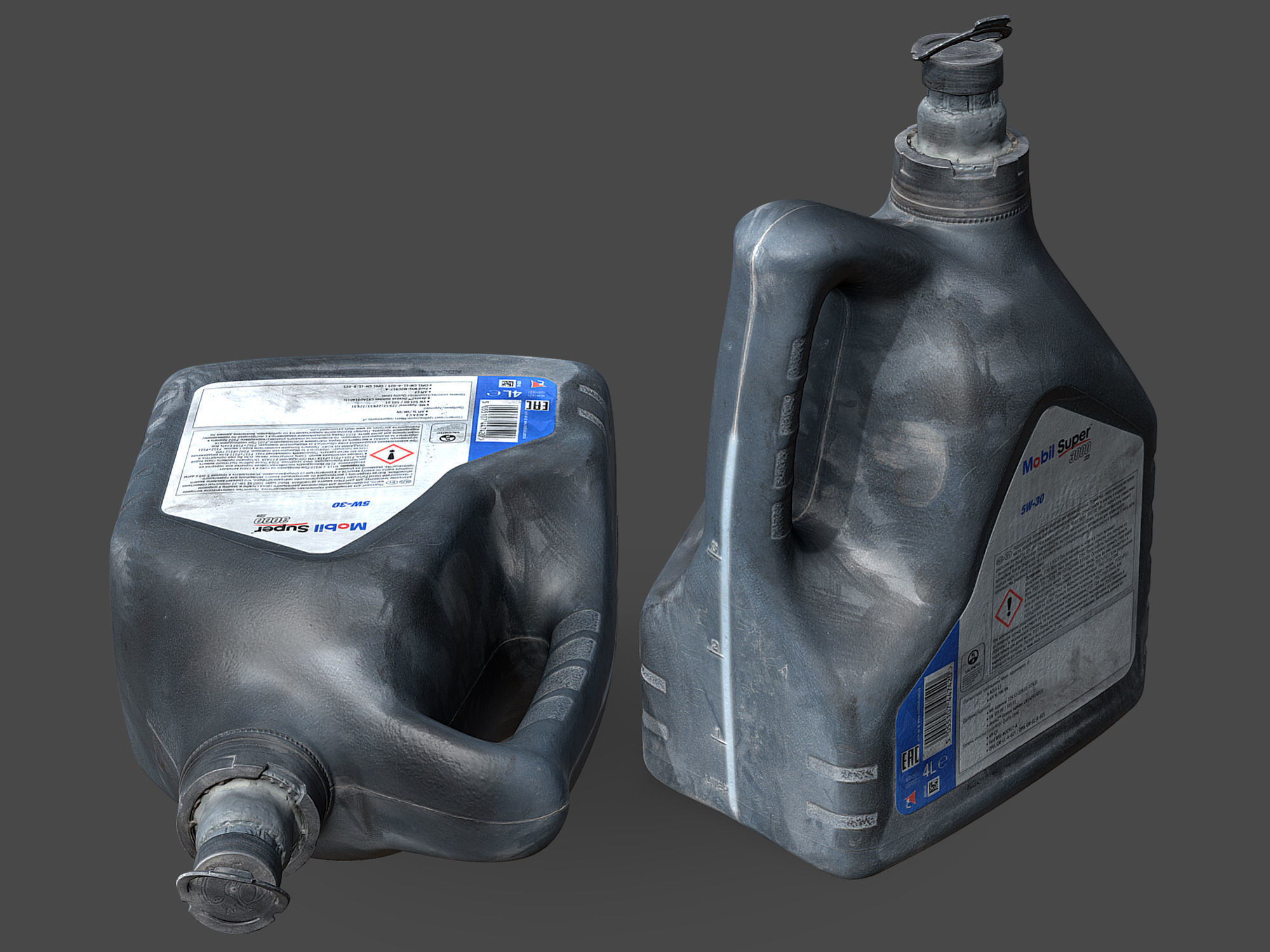 Engine Oil Canister 3D model | CGTrader