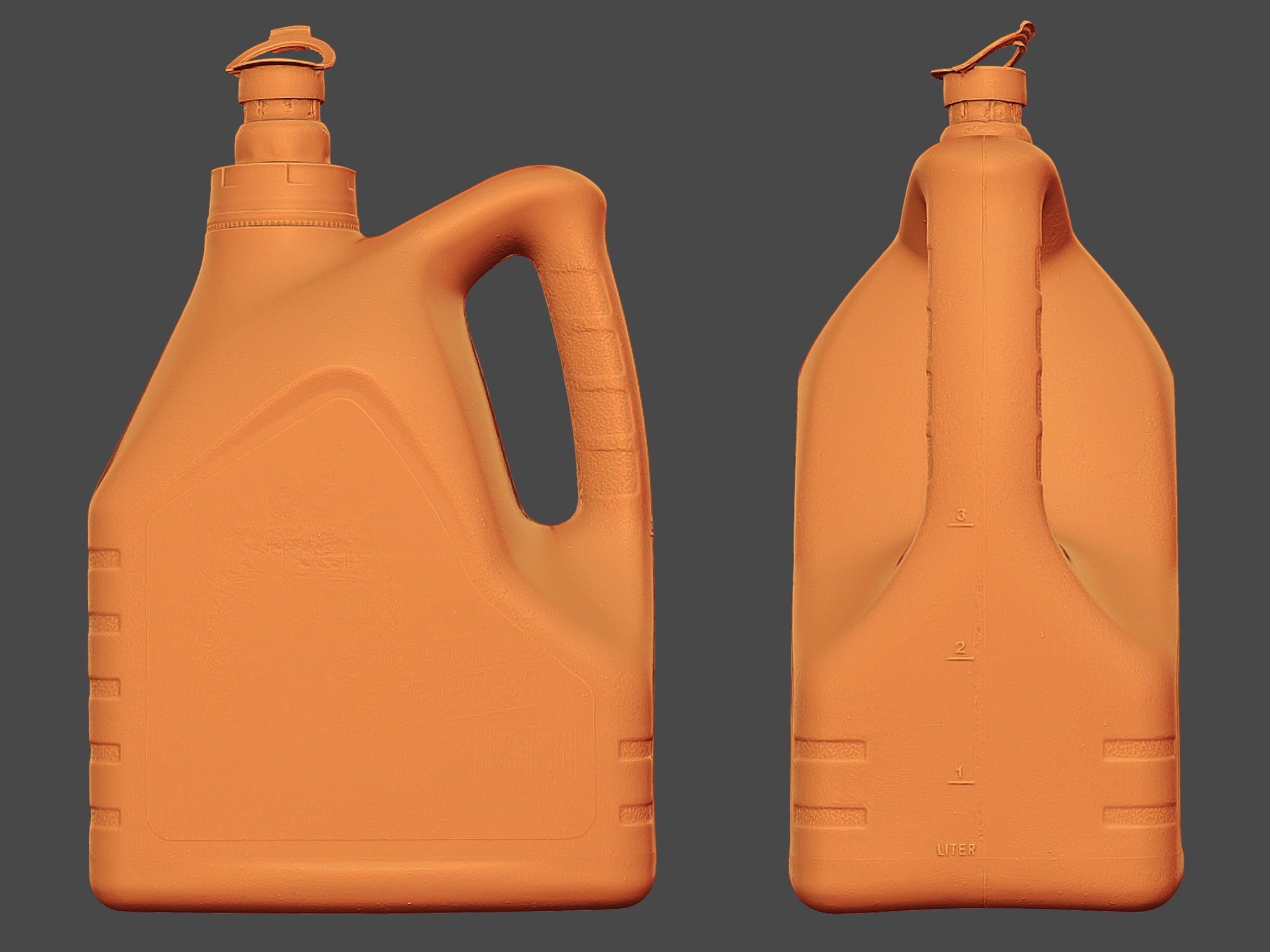 Engine Oil Canister 3D model | CGTrader