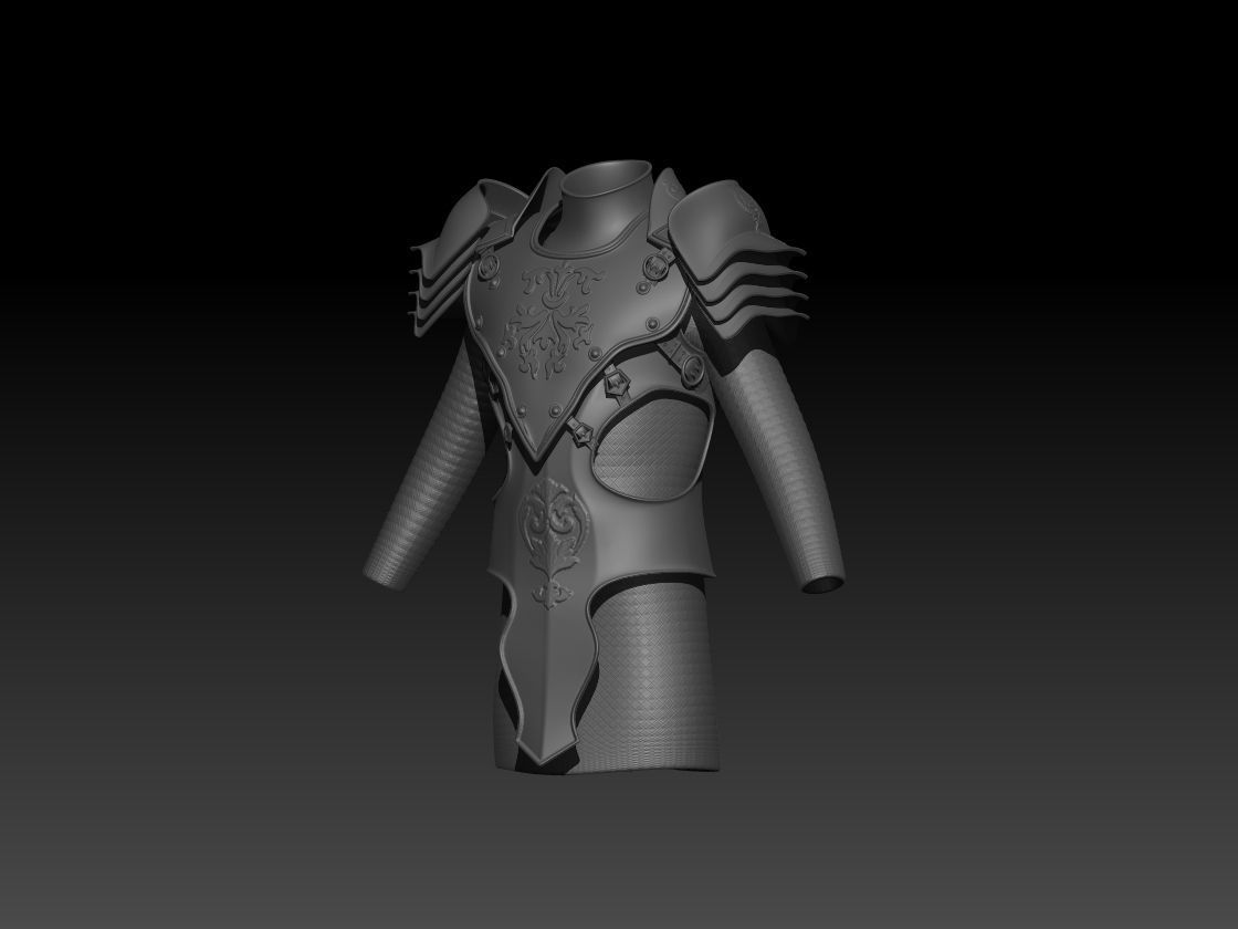 Knight armor 3D model | CGTrader