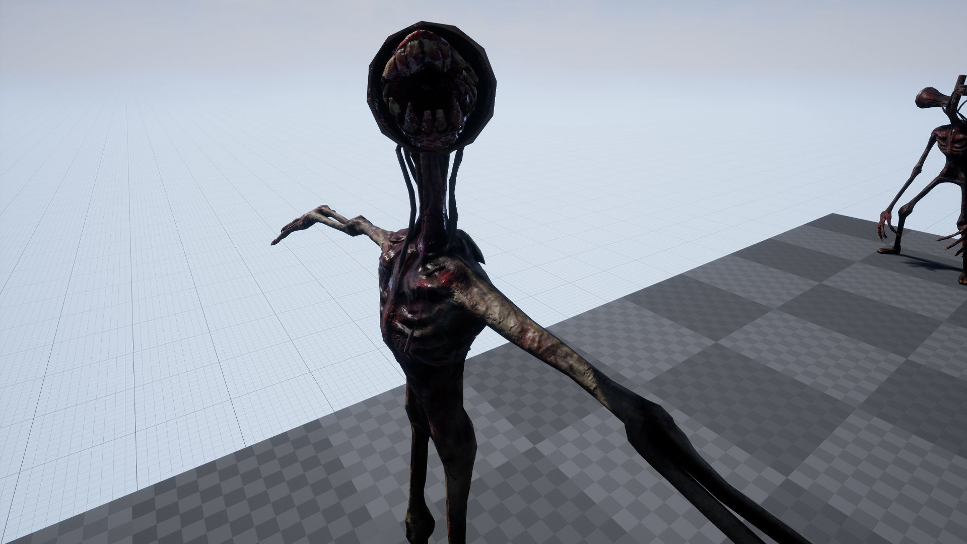 3D model Siren Head VR / AR / low-poly rigged animated | CGTrader