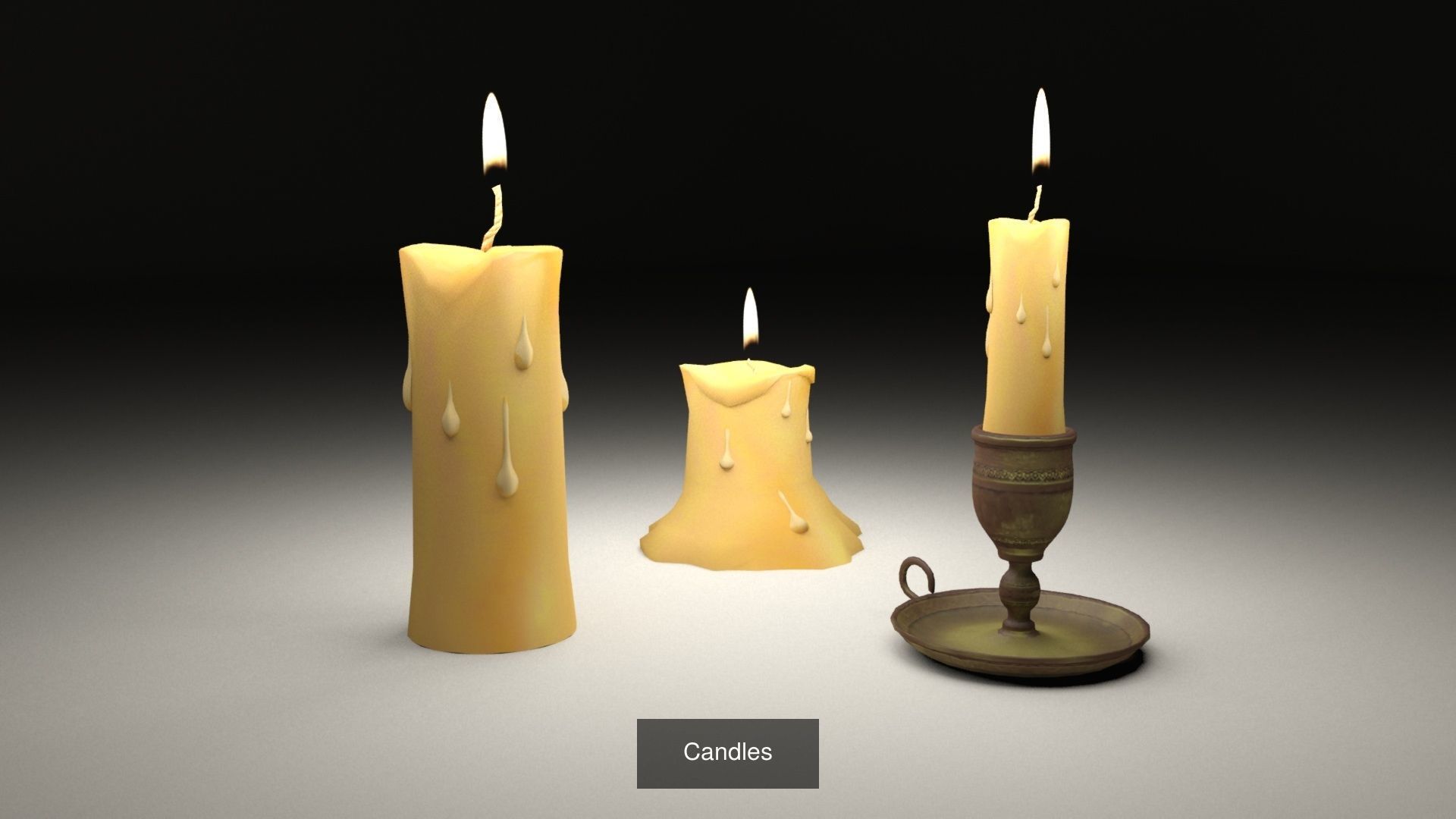 Medieval items collection pack | CGTrader