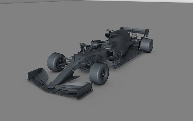 F1 car model 3D model | CGTrader