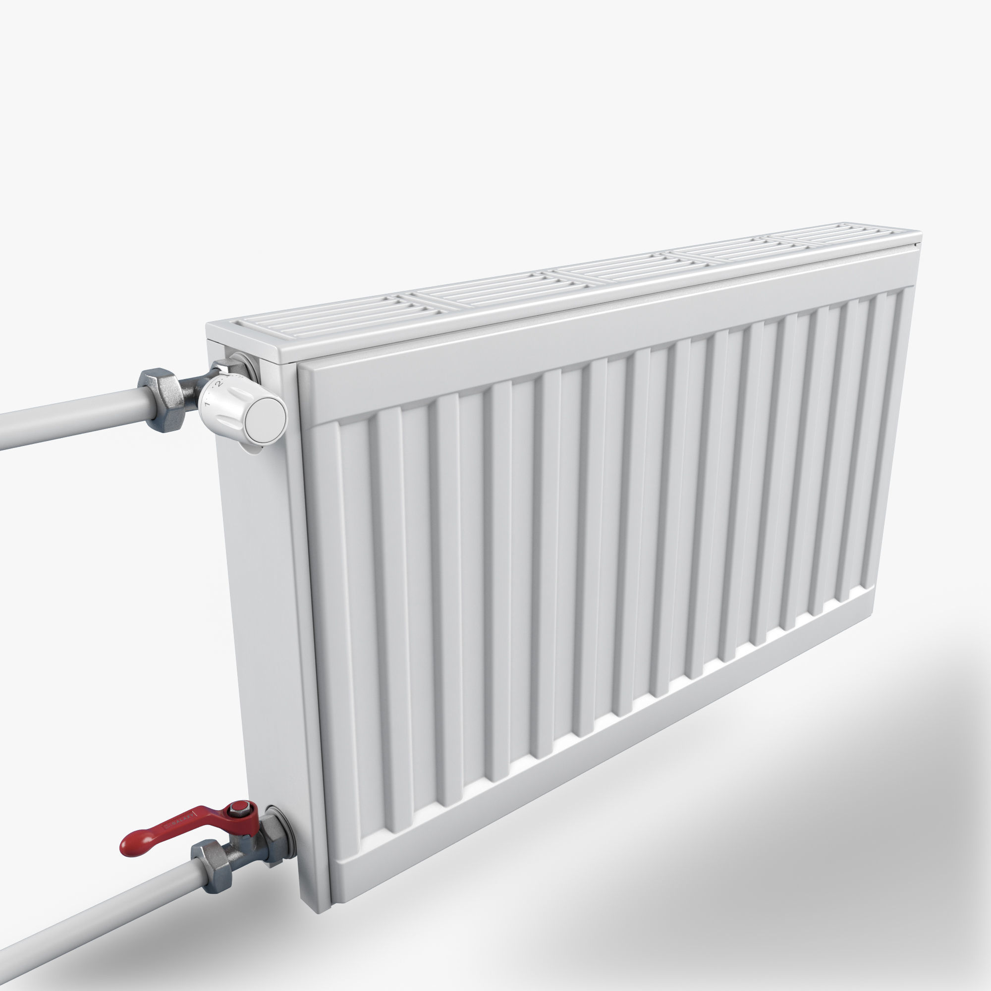 Steel panel radiator Prado Classic 3D model | CGTrader
