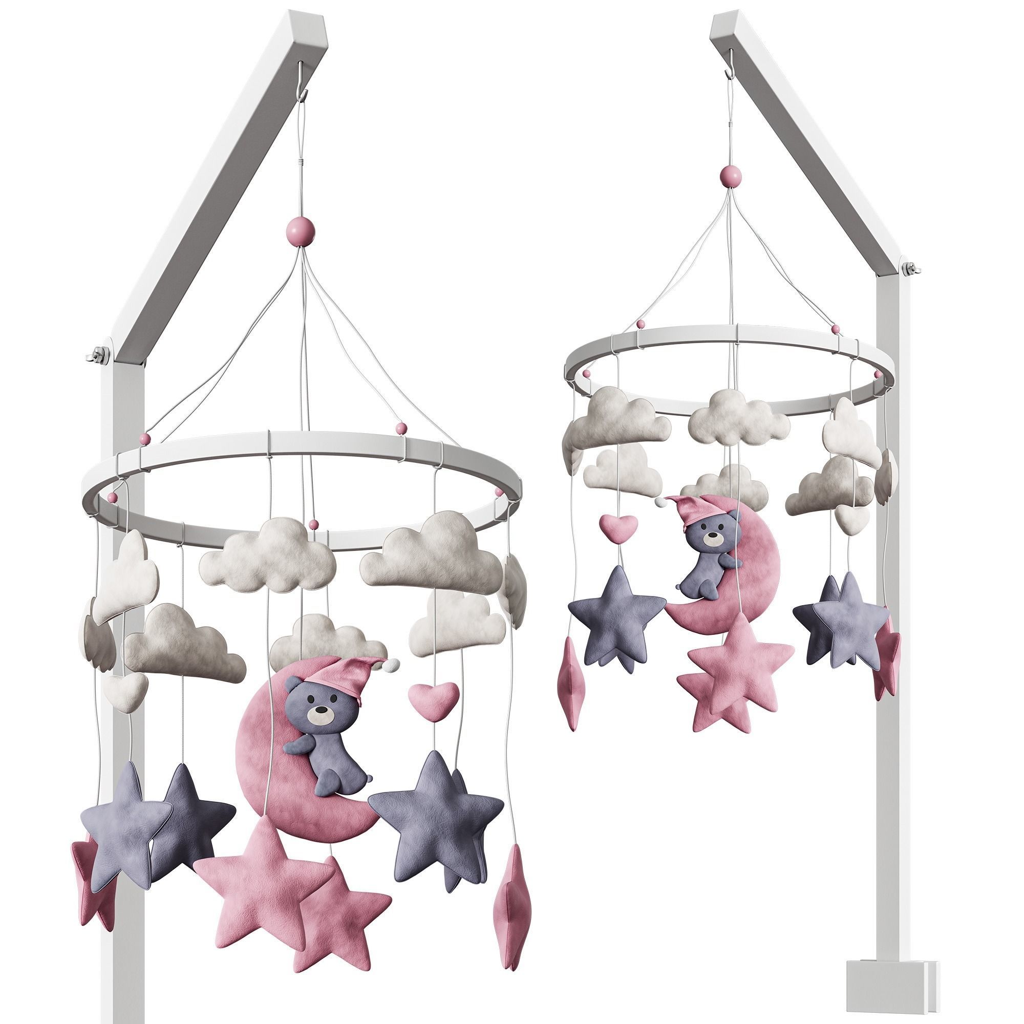 Baby mobile -1 3D model | CGTrader
