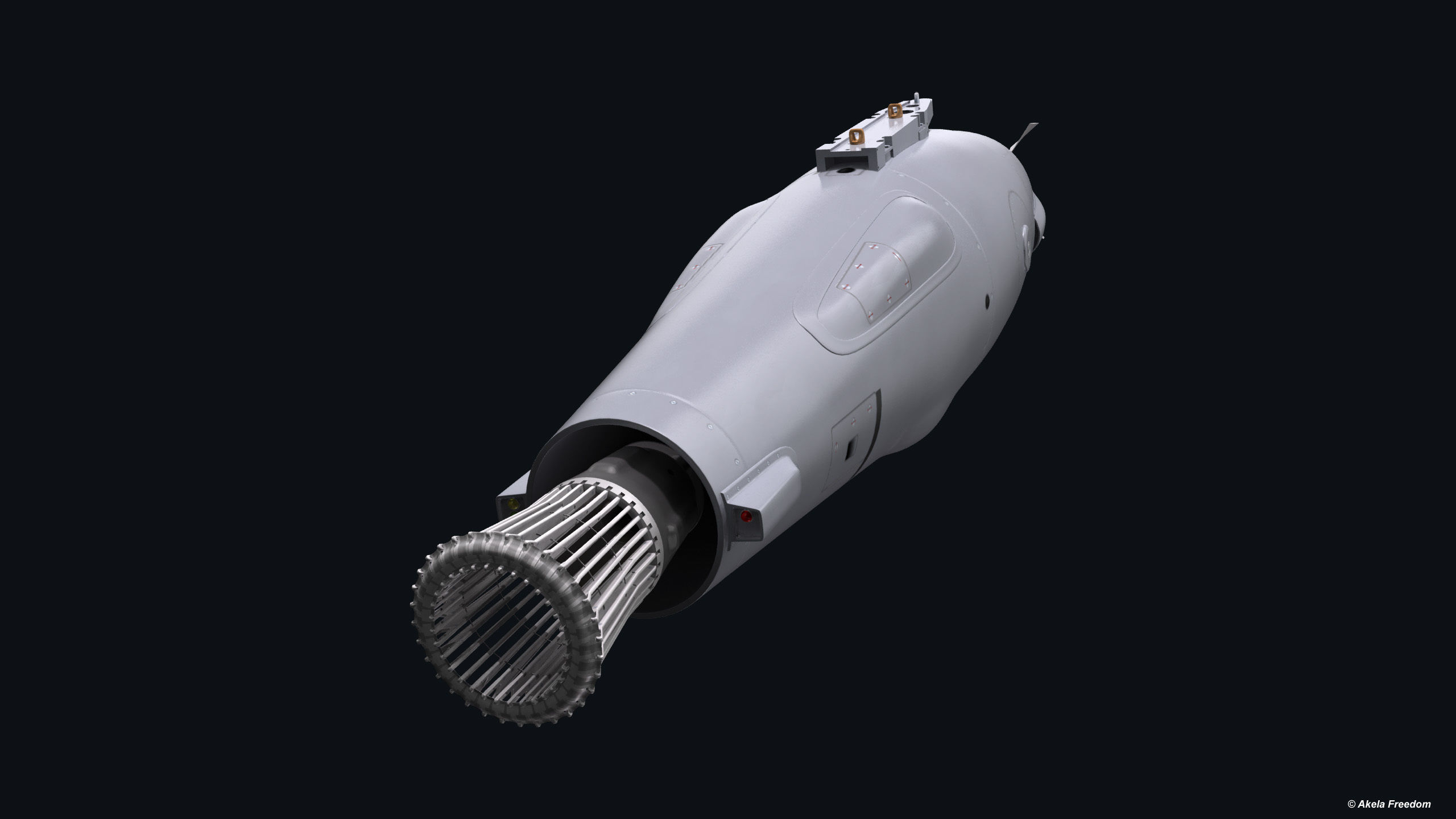 Refueling Pod 3D model animated | CGTrader