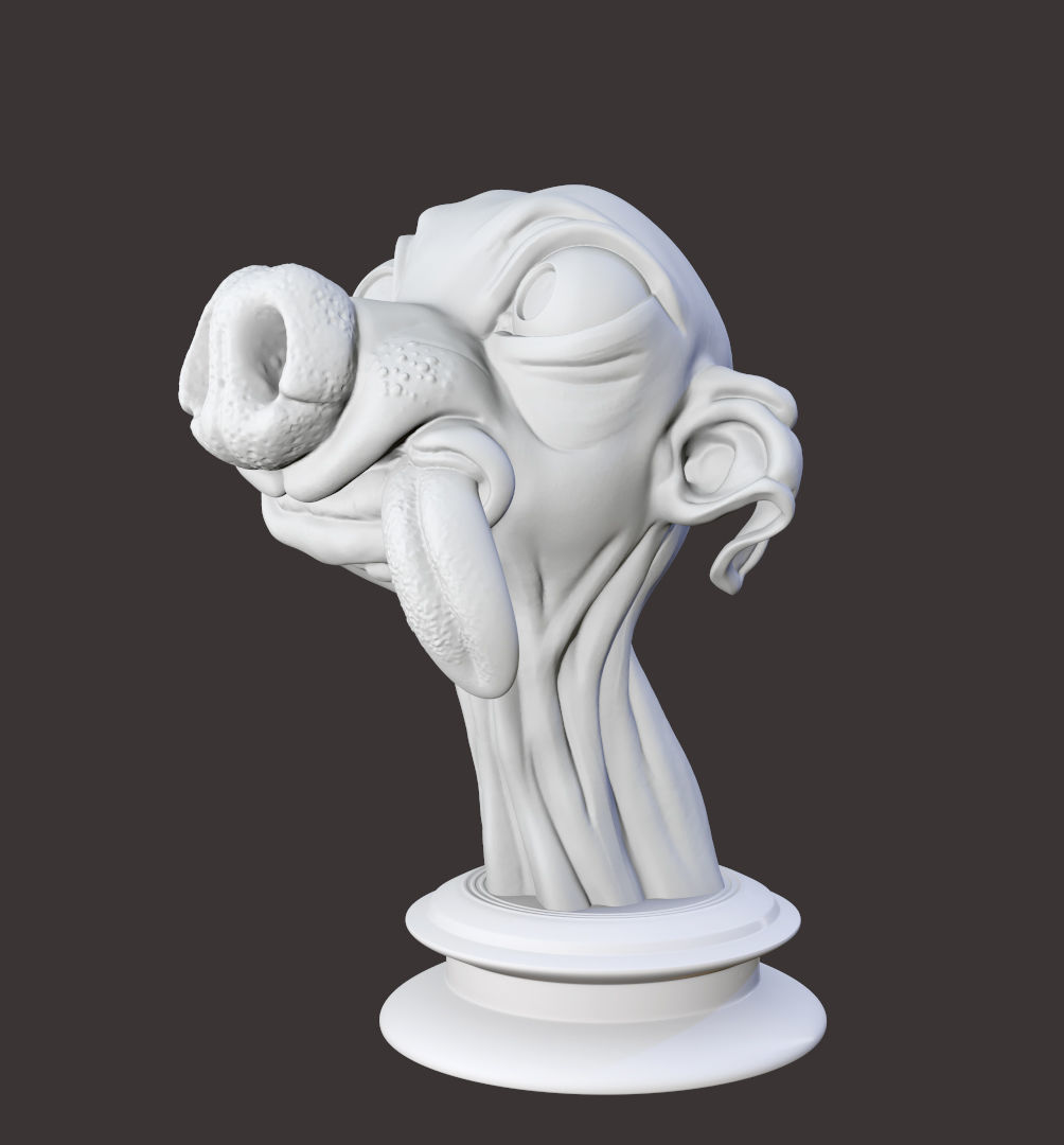Doggy sculpture for 3d printing 3D model 3D printable | CGTrader