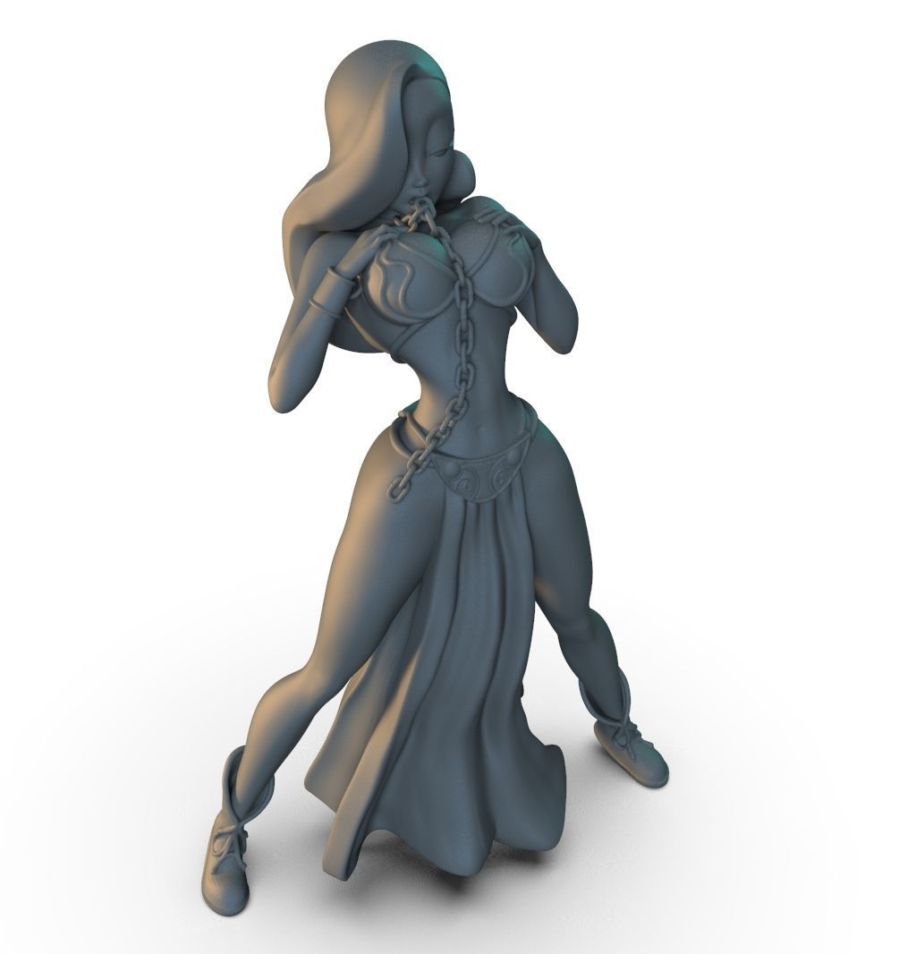 Jessica Rabbit 3D model 3D printable | CGTrader