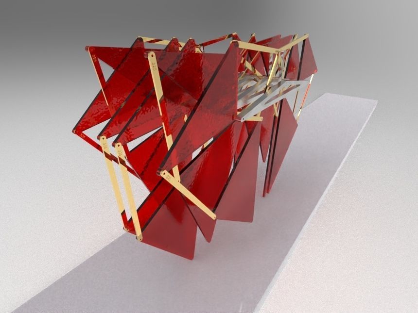 Strandbeest free 3D model | CGTrader