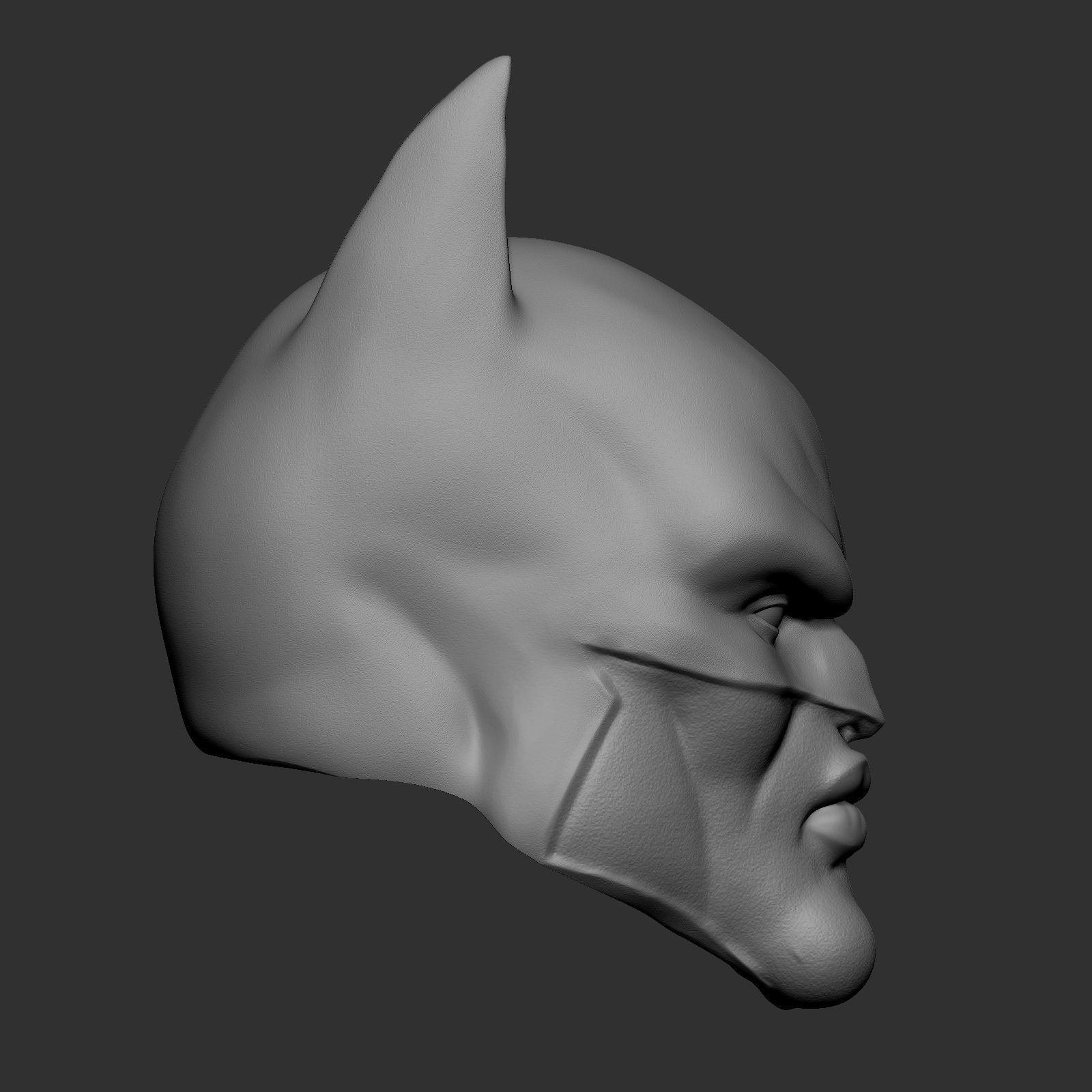 Batmetal - head 3D model 3D printable | CGTrader