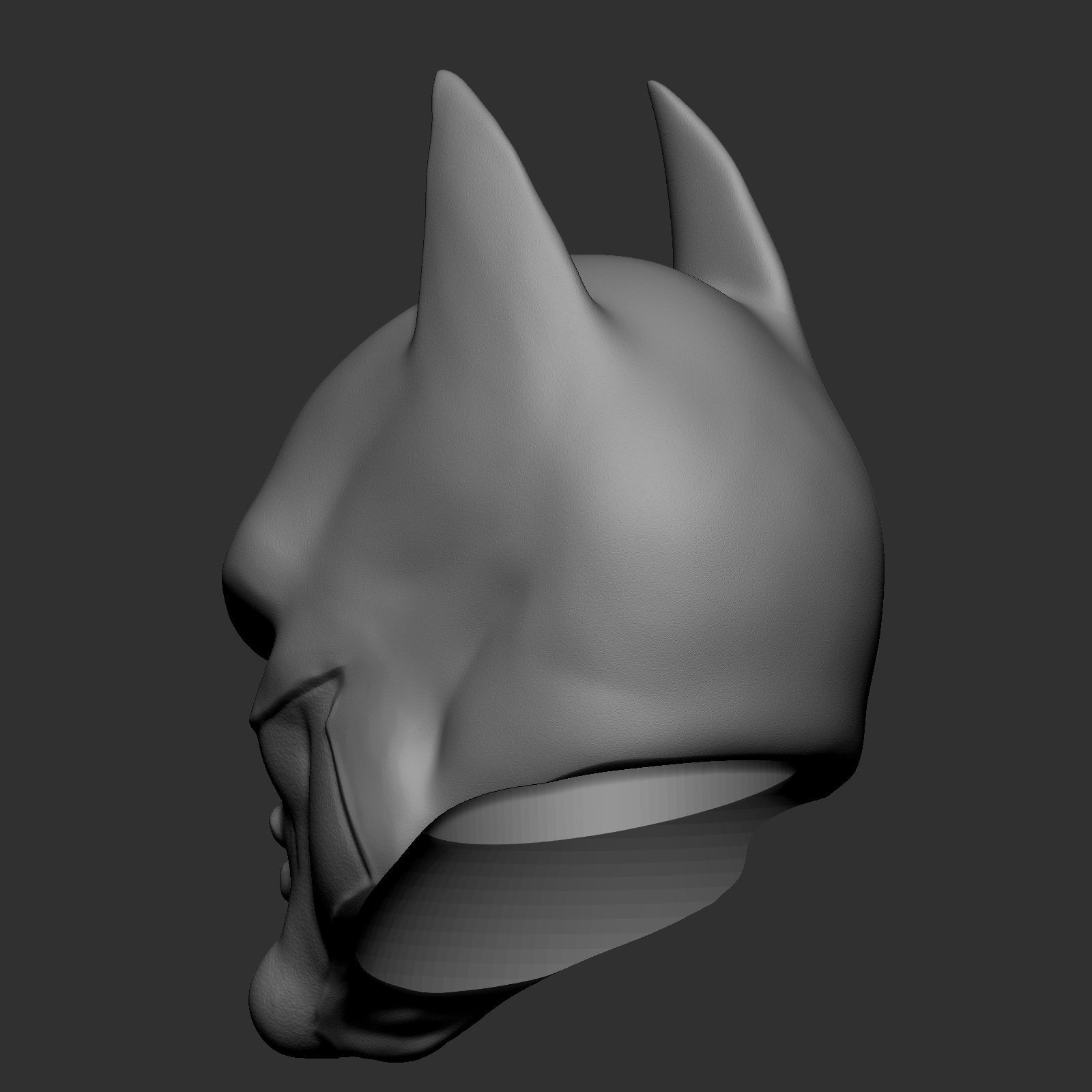Batmetal - head 3D model 3D printable | CGTrader