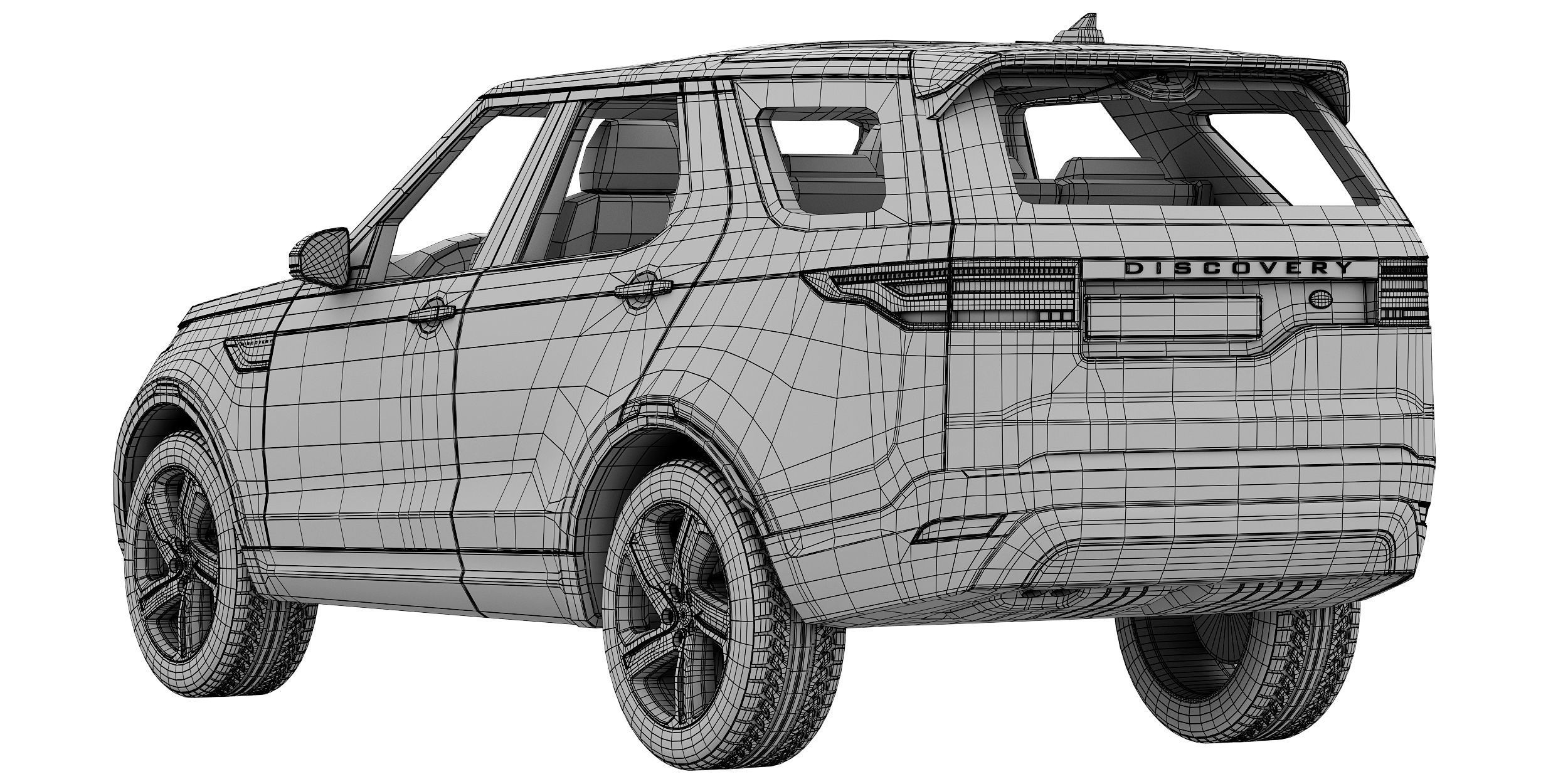 Land Rover Discovery R Dynamic 2021 3D model | CGTrader