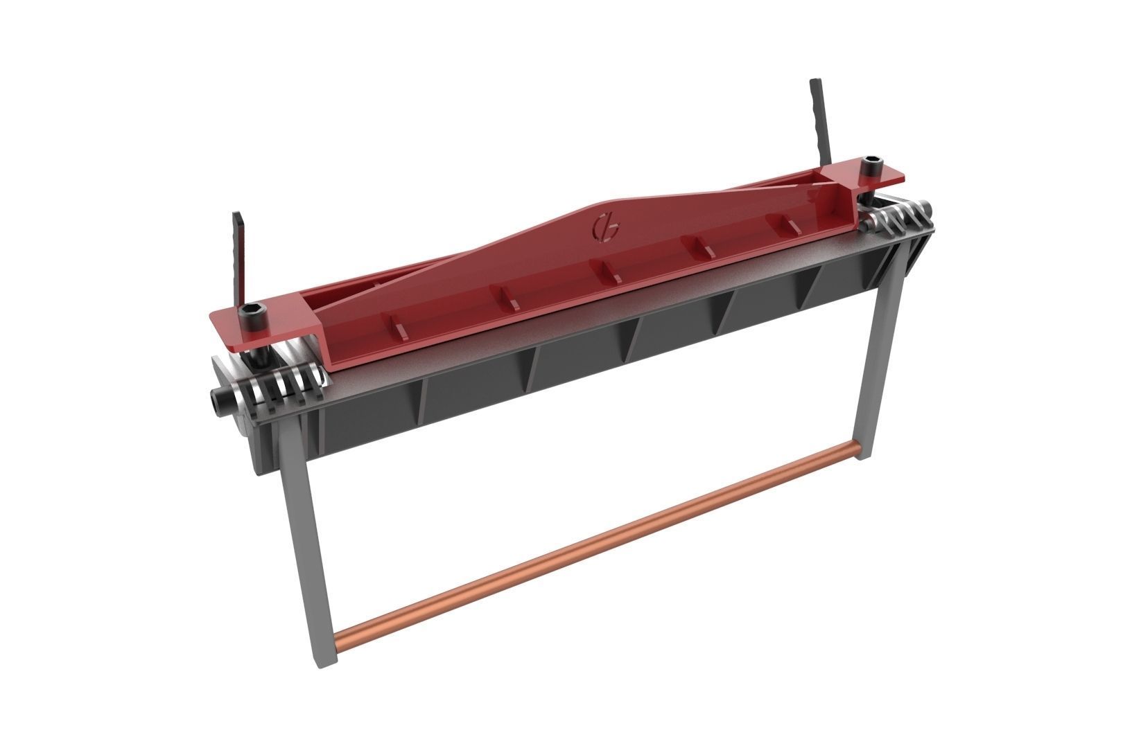 Sheet metal brake 3D model 3D printable | CGTrader