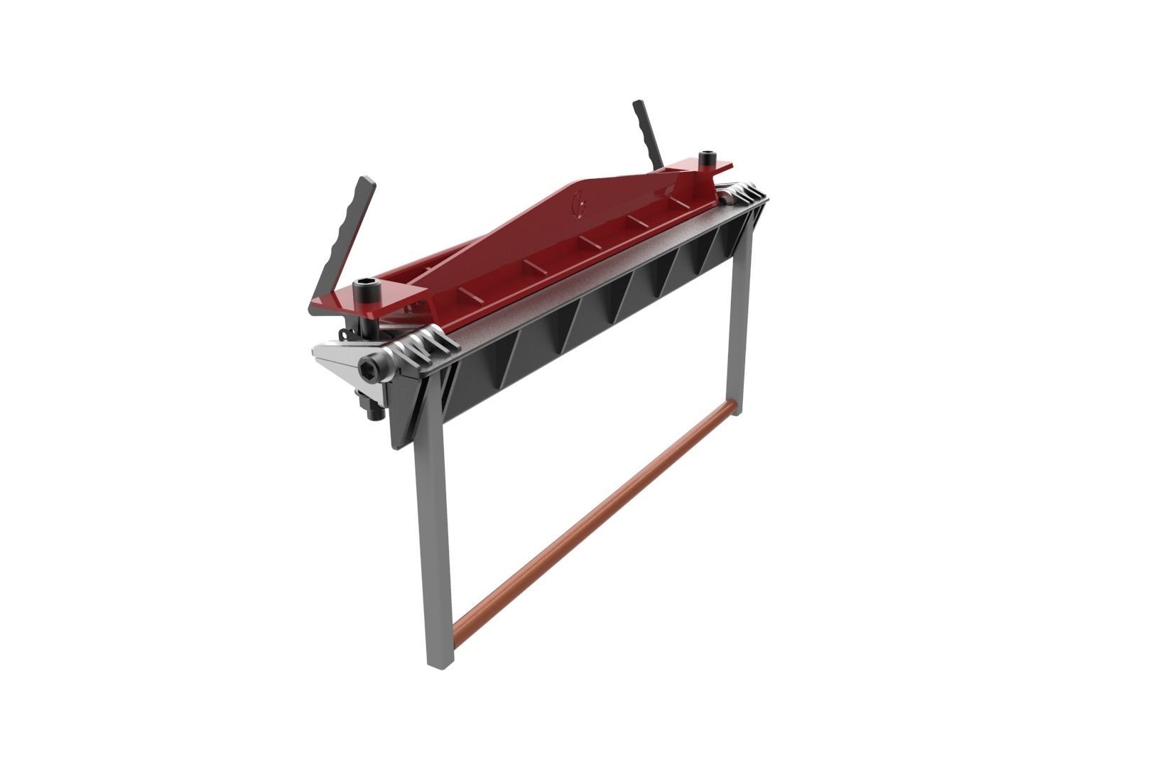 Sheet metal brake 3D model 3D printable | CGTrader