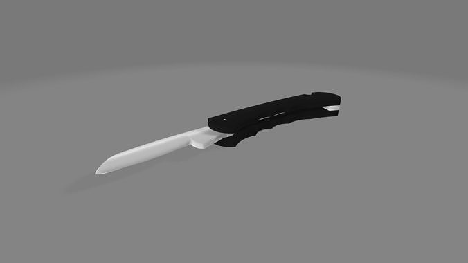 Switchblade Simple Free 3d Model Cgtrader
