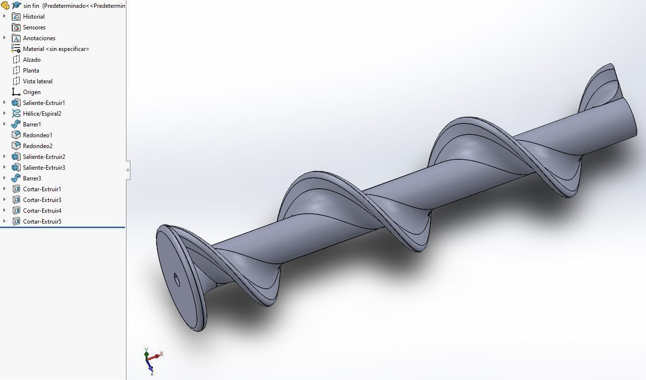 Endless screw - Tornillo sin fin 3D model 3D printable | CGTrader