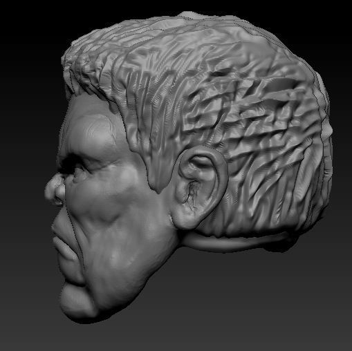 Red Hulk head sculpt 3D print model 3D model | CGTrader