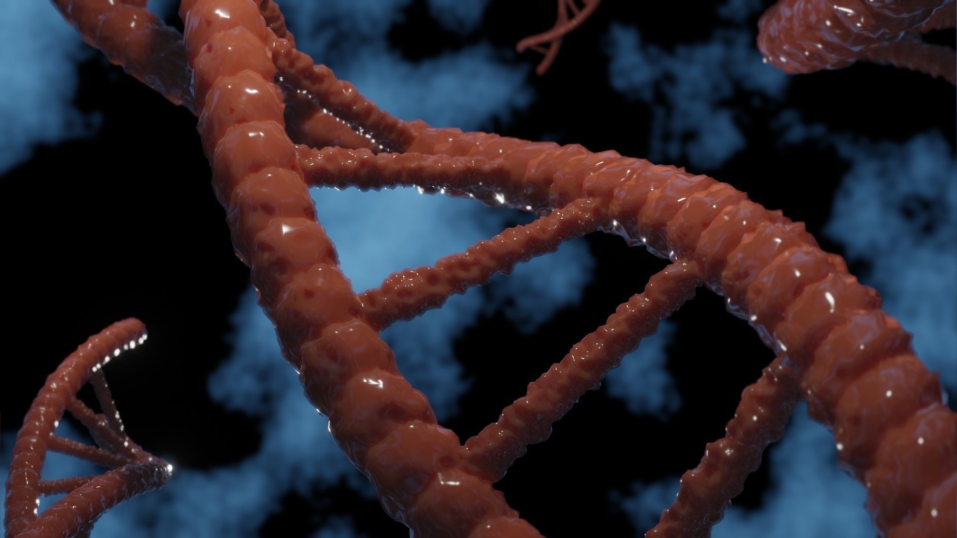 DNA Cell 3D model | CGTrader