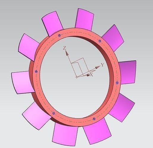 compressor fan 3D model | CGTrader