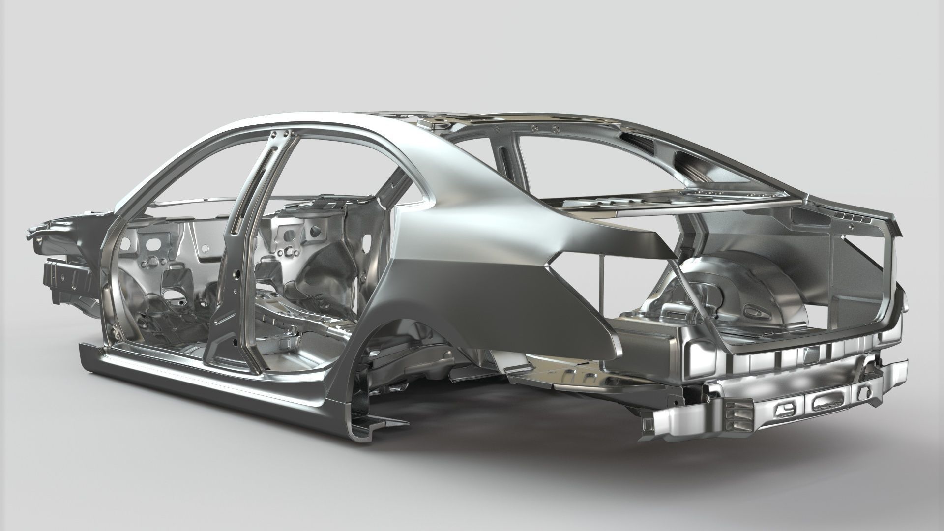 Car Frame 3D model | CGTrader