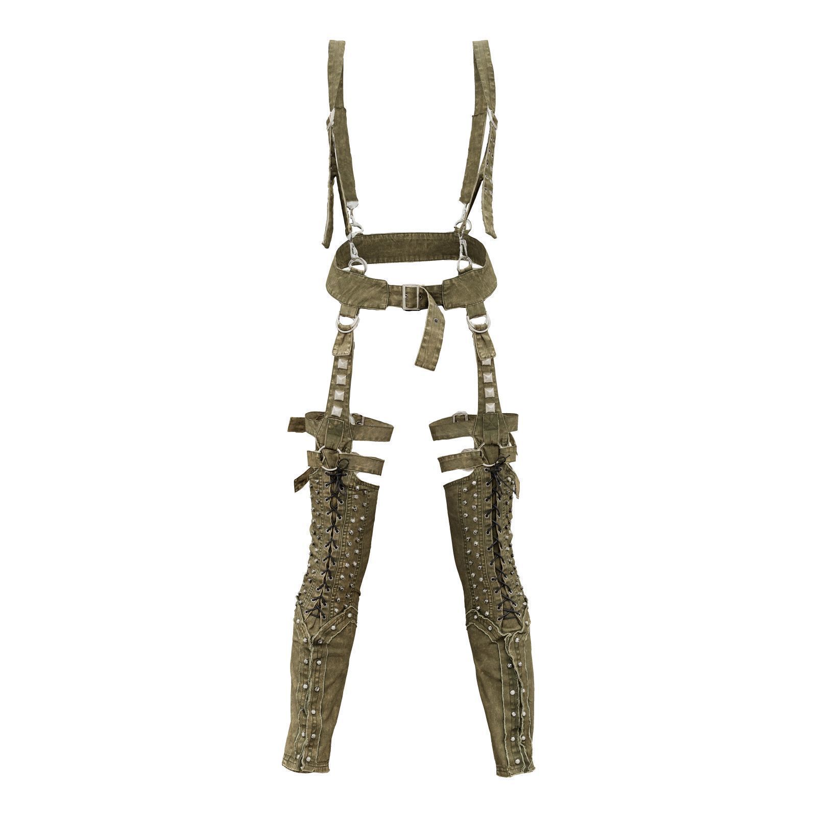 DOLLSKILL Green Straps 3D model | CGTrader