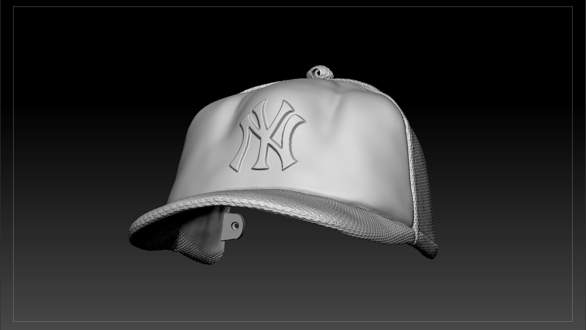 HEADPHONES YANKEES CAP HANGER SABIOPRODS3D 3D model 3D printable | CGTrader