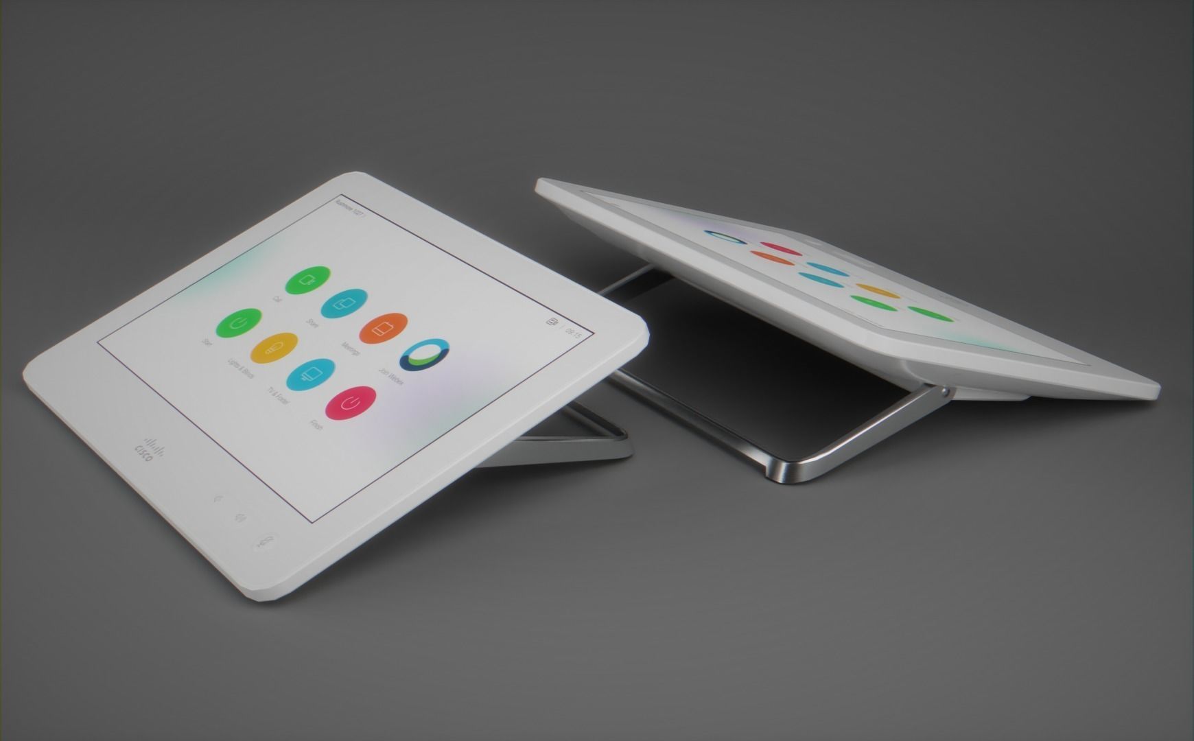 3D model CISCO Touch-10-control-unit Control-Panel VR / AR / low-poly ...