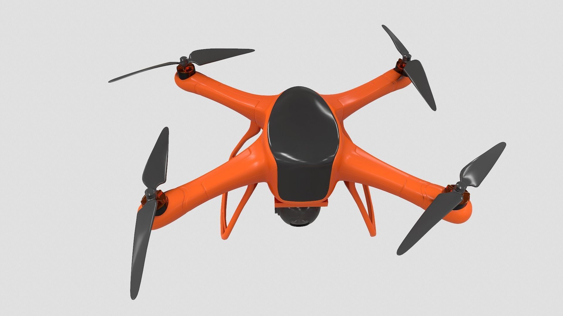 3D model Dron animated VR / AR / low-poly | CGTrader