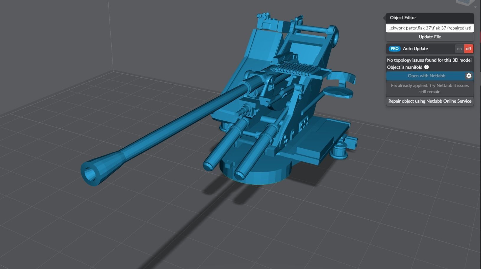 Flak 37 Scale Model 3D model 3D printable | CGTrader