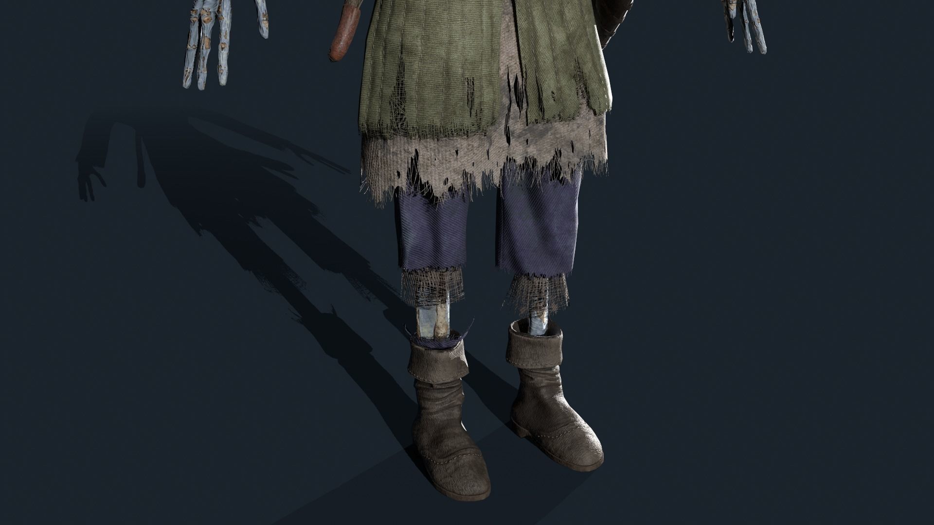 3D model Medieval Skeleton Archer VR / AR / low-poly | CGTrader