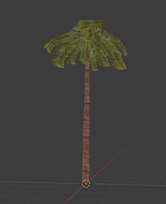 3D model Low Poly Palm Tree VR / AR / low-poly | CGTrader