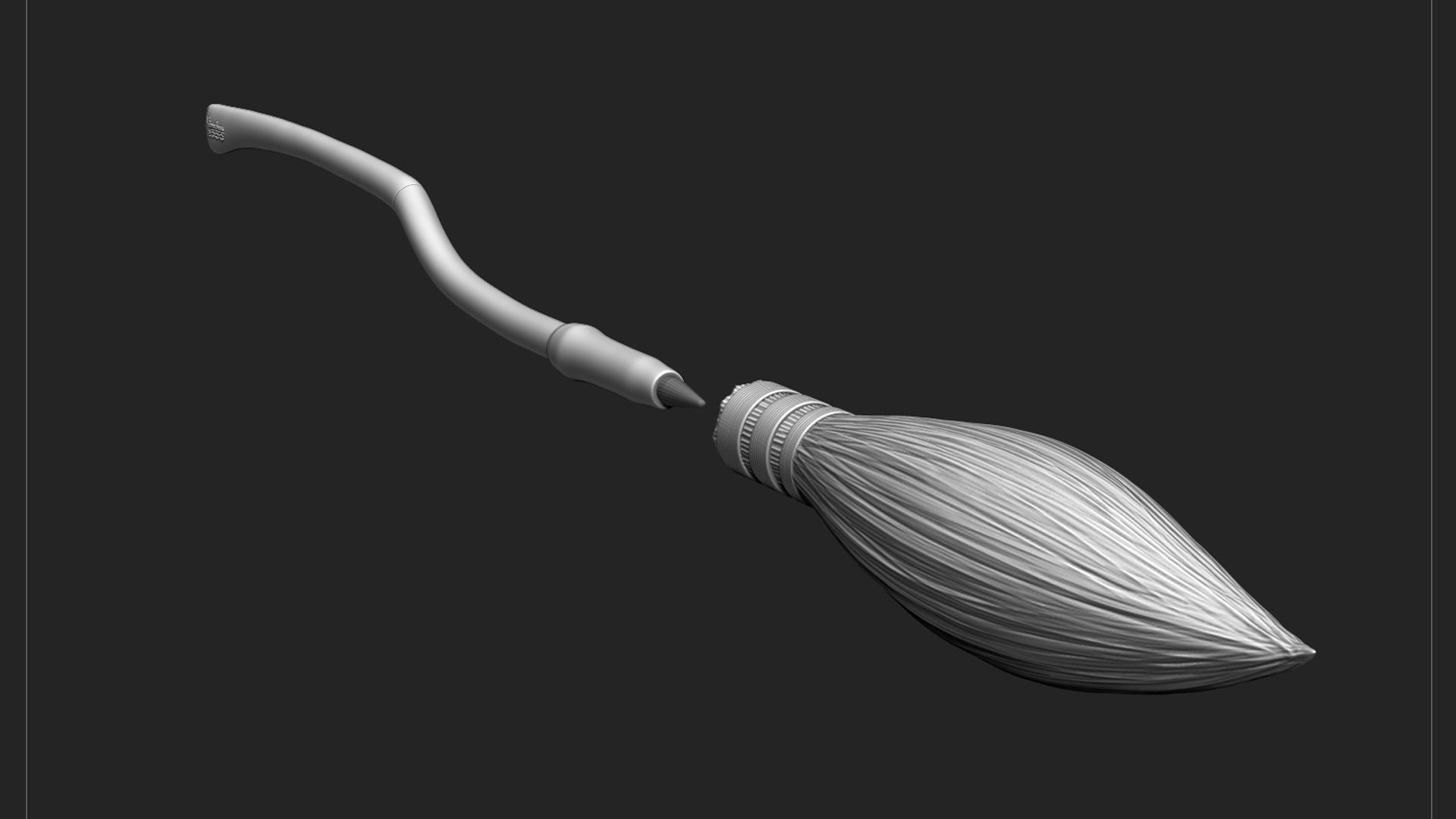 NIMBUS 2000 BOLiGRAFO 3D model 3D printable | CGTrader