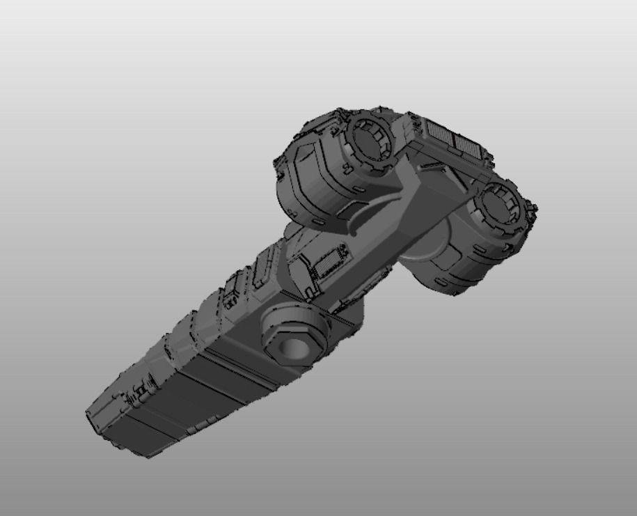SKY RELICS - 38 STAR RUNNER 3D model 3D printable | CGTrader