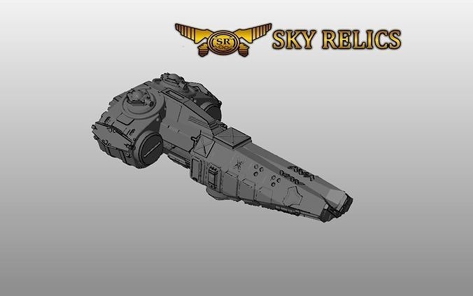 SKY RELICS - 38 STAR RUNNER 3D model 3D printable | CGTrader