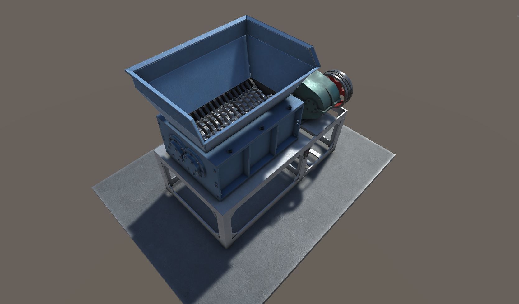 3D model Metal Shredder animated VR / AR / low-poly animated | CGTrader